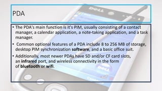 What is PDA? | PDF