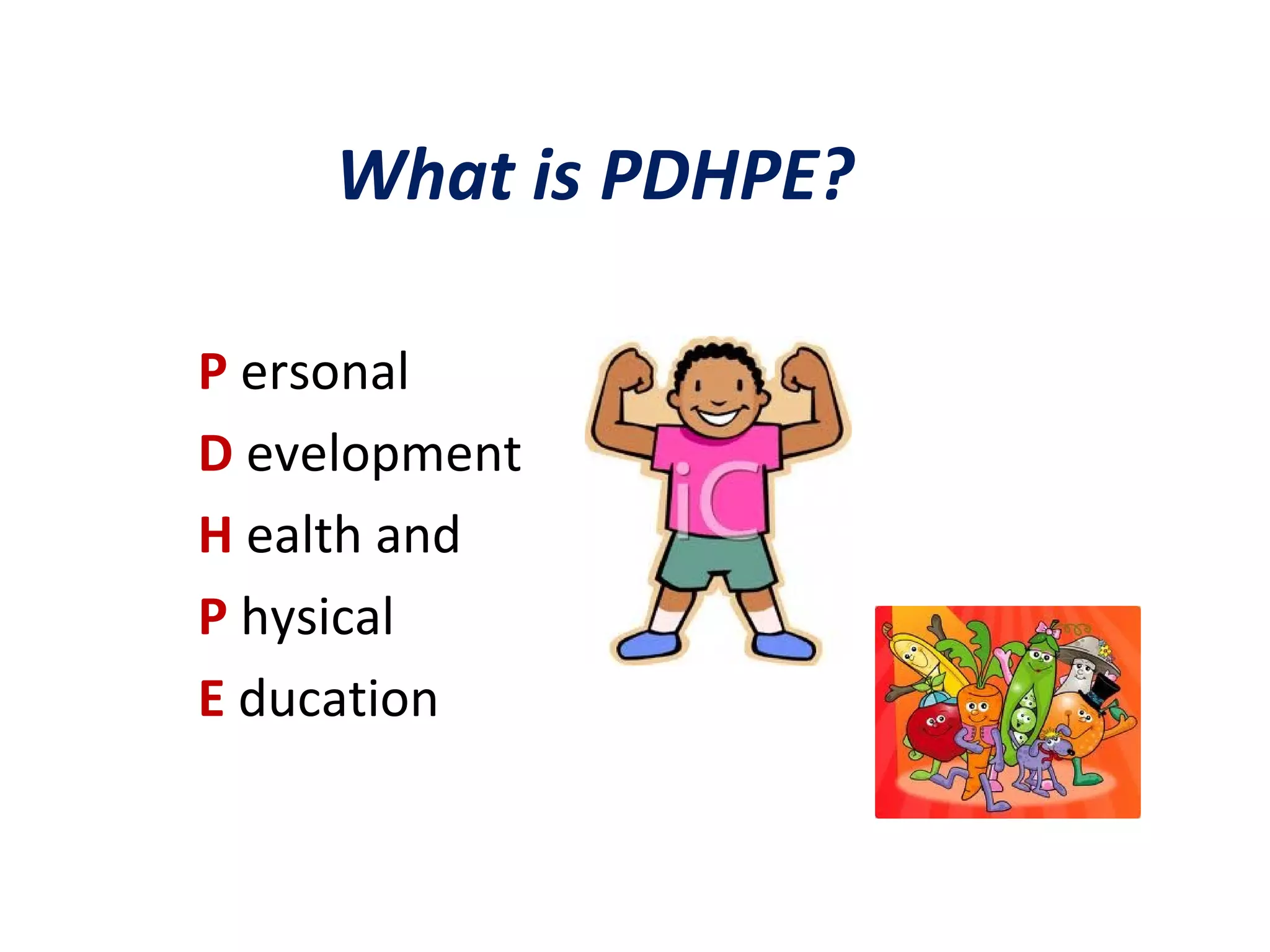 What is pdhpe | PPT