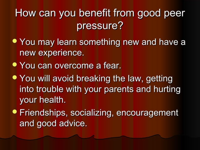 What is peer pressure updated | PPT
