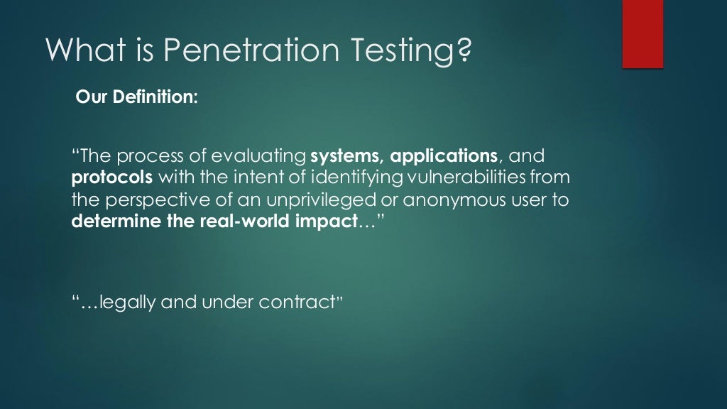 What Is Pentest what-is-pentest
