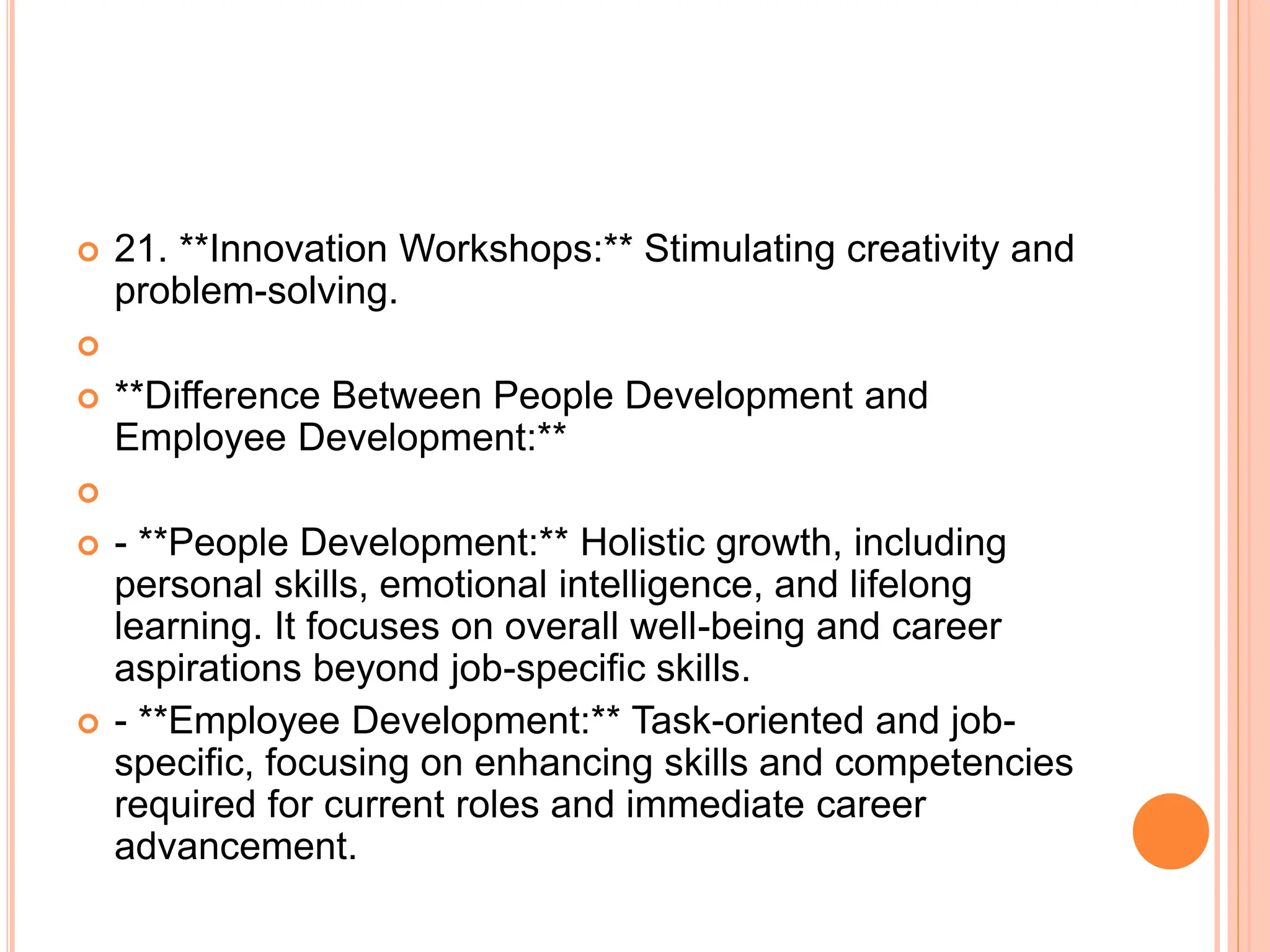 WHAT IS PEOPLE DEVELOPMENT AND THE BENEFIT | PPT