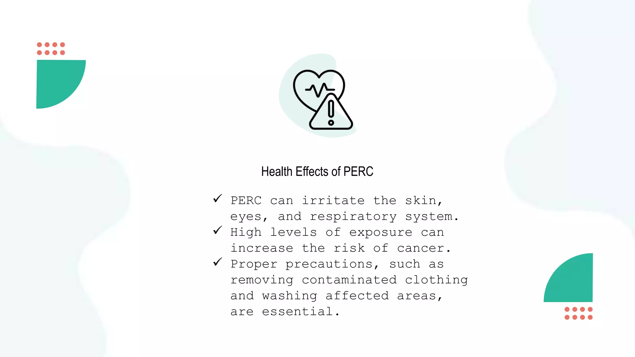 WHAT IS PERC? IS IT HARMFUL? | PPTX