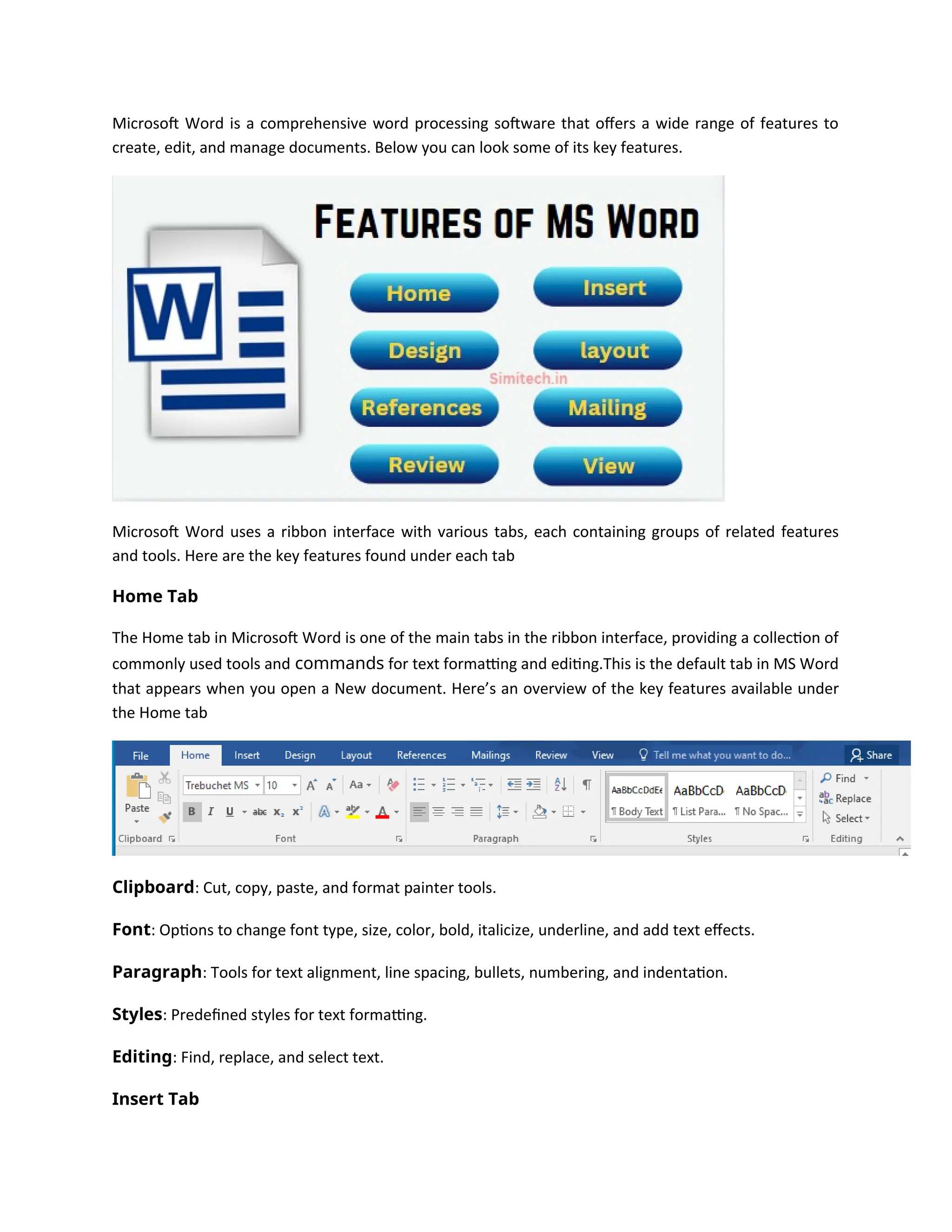 MS Word – Uses & Featuresripheral Component Interconnect.docx