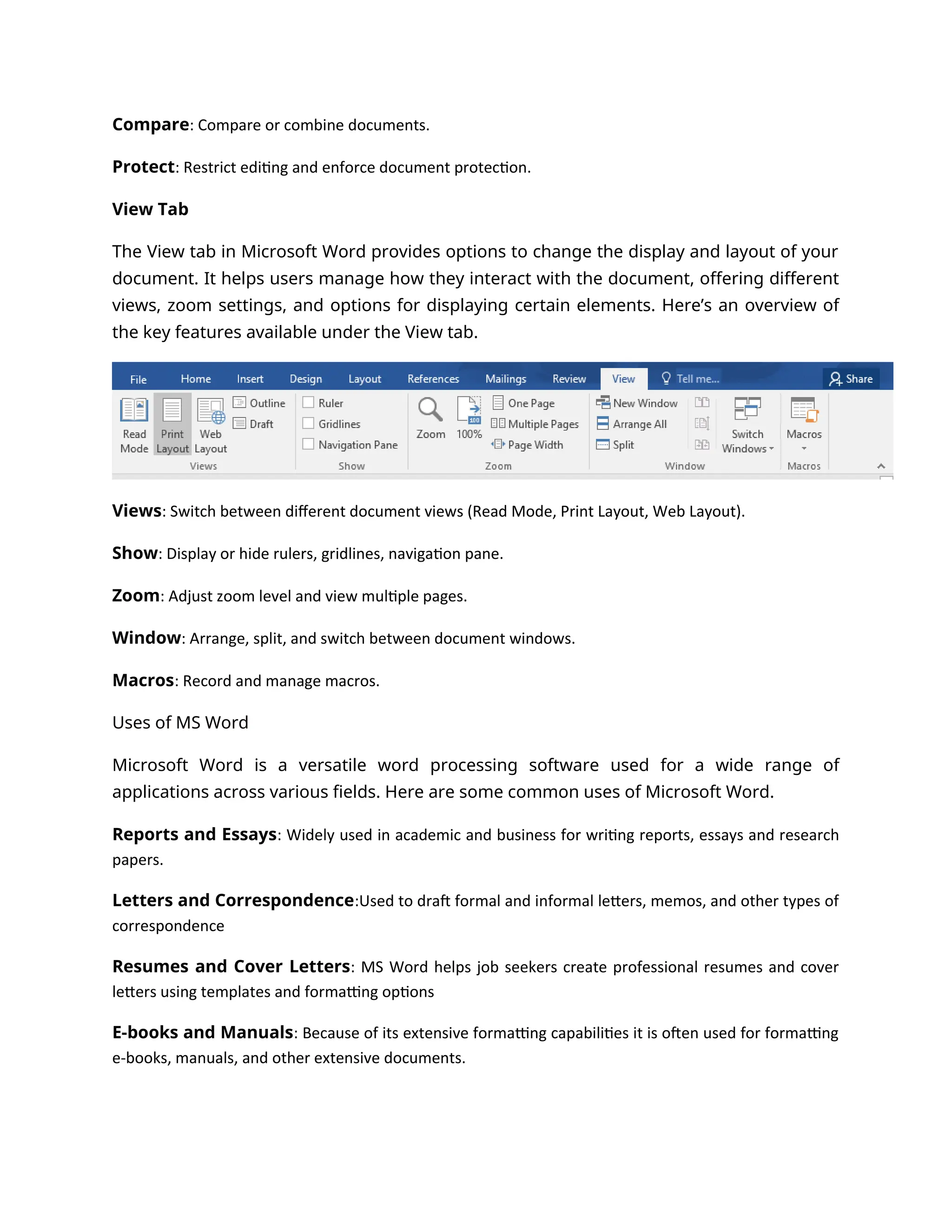 MS Word – Uses & Featuresripheral Component Interconnect.docx