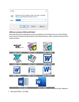 MS Word – Uses & Featuresripheral Component Interconnect.docx