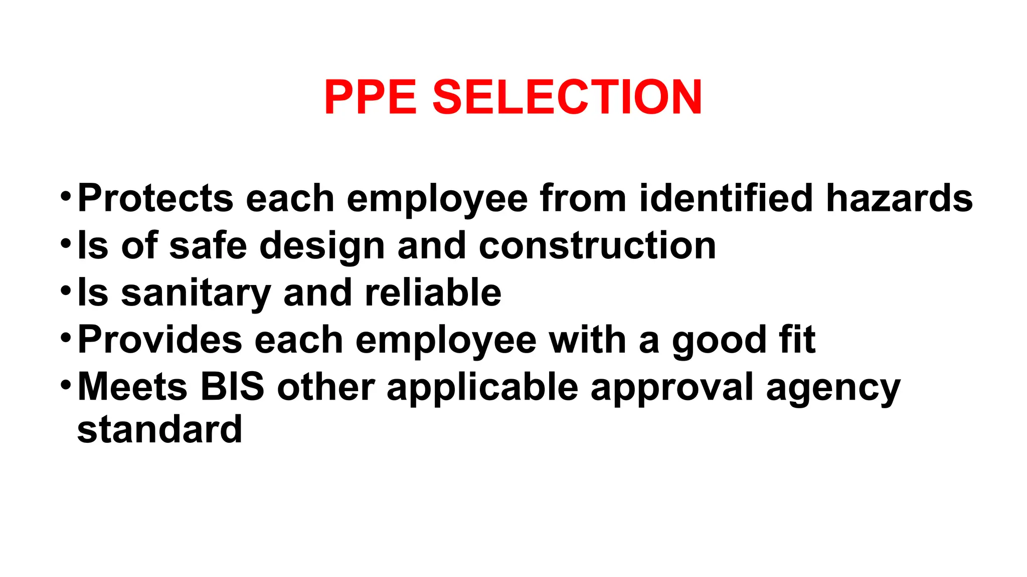 ALL ABOUT OF PERSONA PROTECTIVE EQUIPMENT AND THERE USSE IN THERE ...
