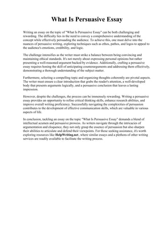 What Is Persuasive Essay.pdf