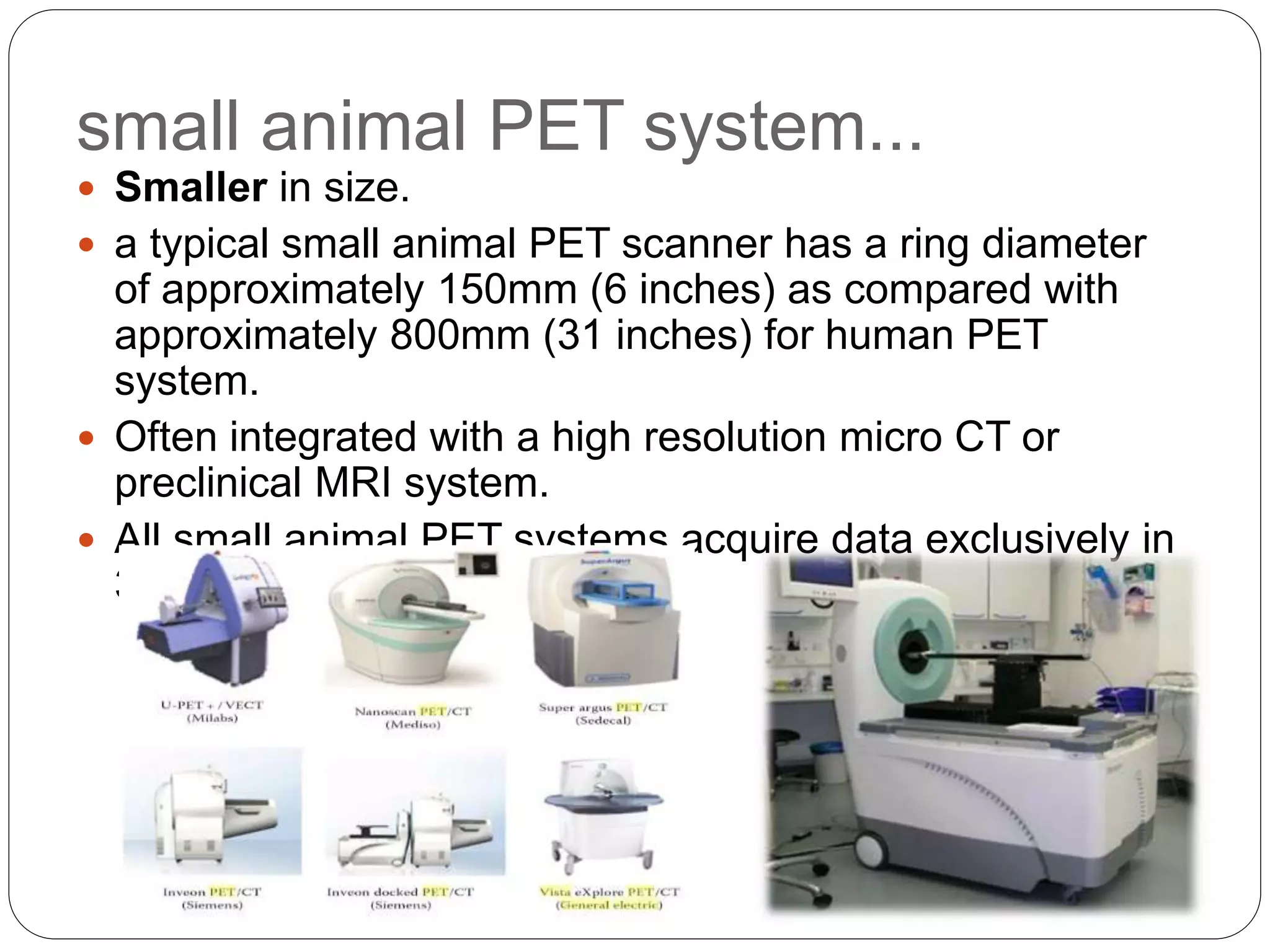 small animal PET | PPTX