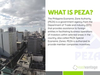What is PEZA? And why you need it | PDF