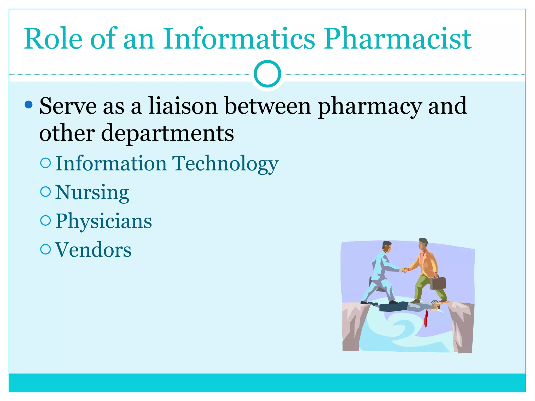 What is Pharmacy Informatics? | PPT