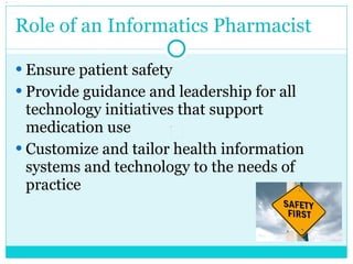 What is Pharmacy Informatics? | PPT