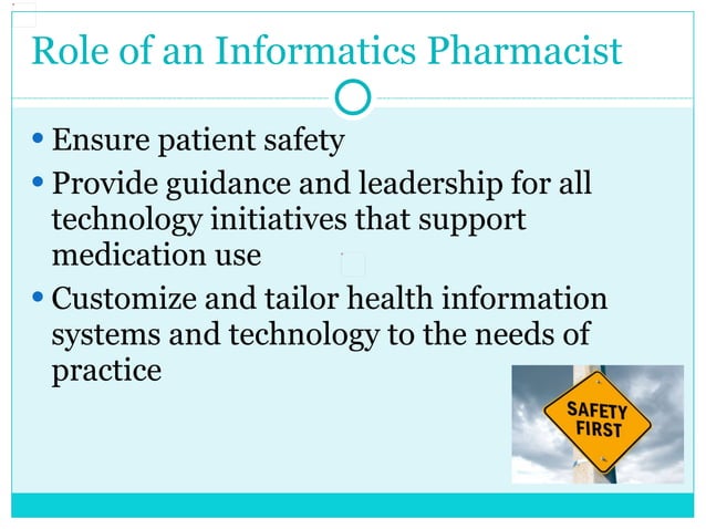 What is Pharmacy Informatics? | PPT | Pharmaceutical Industry | Industries