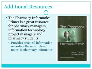 What is Pharmacy Informatics? | PPT