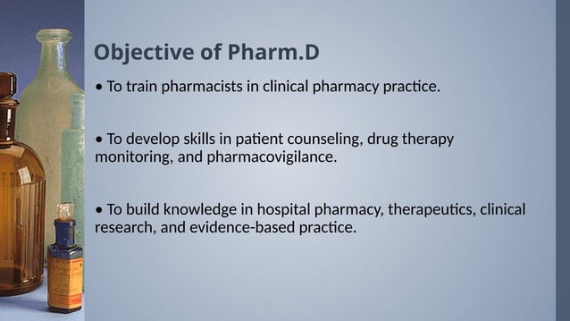 What is PharmD.pptx Its about pharm.d course | PPTX