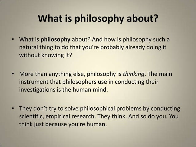 What is philosophy? | PPTX