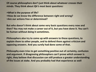 What is philosophy? | PPT