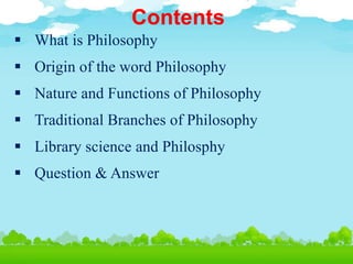 What is philosophy | PPT