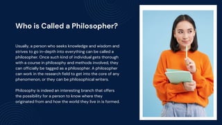 What is Philosophy | PPT