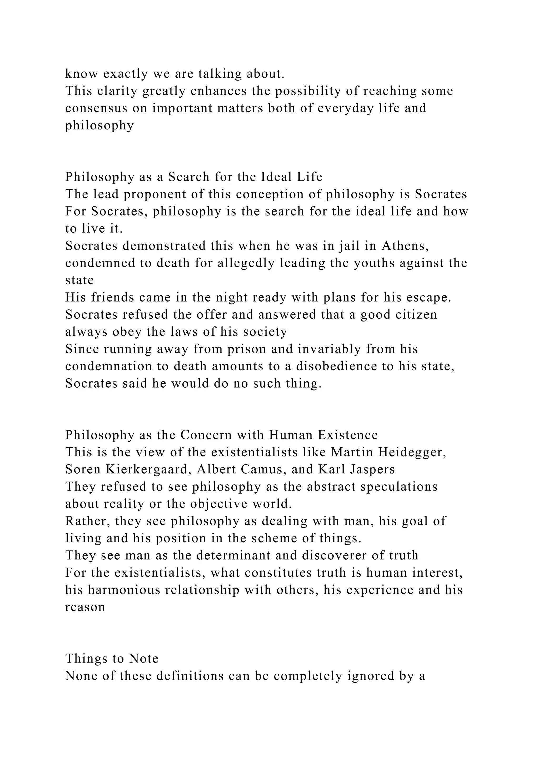What is PhilosophyIntroductionDefinition of Philosophy.docx