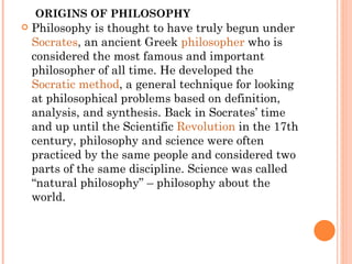 What is philosophy presentation | PPT