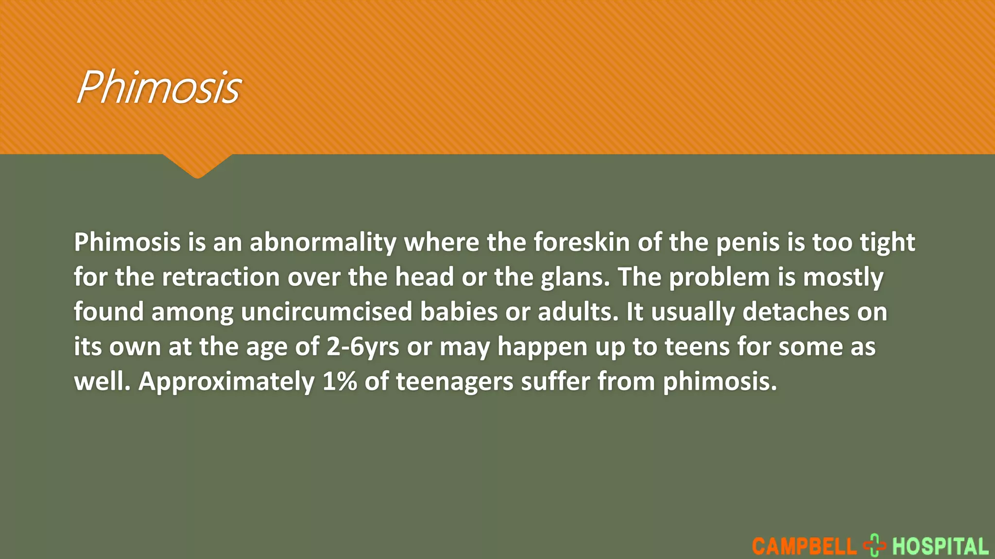 What is Phimosis? Know more about it | PPTX