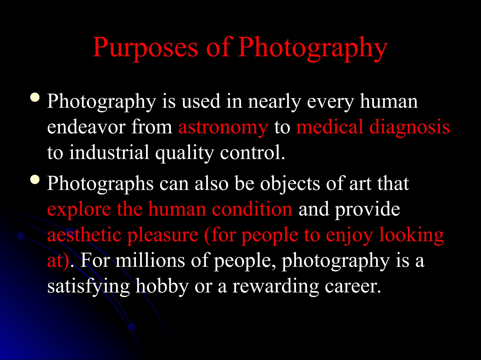 Photography, Elements and Compositions.ppt
