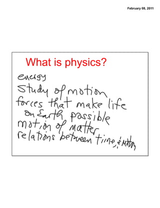 What is physics | PDF
