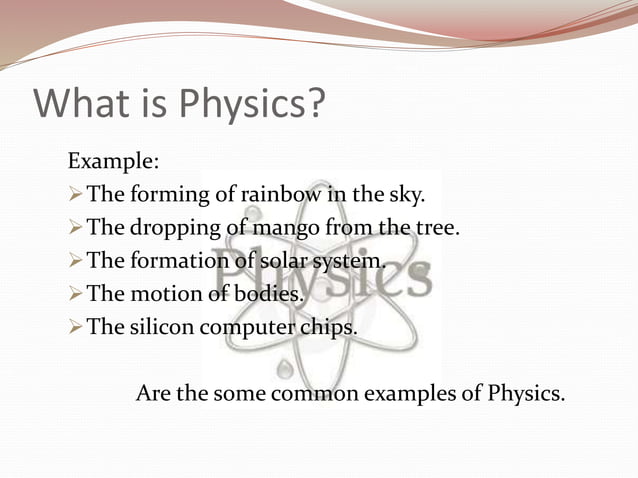 What is physics | PPTX