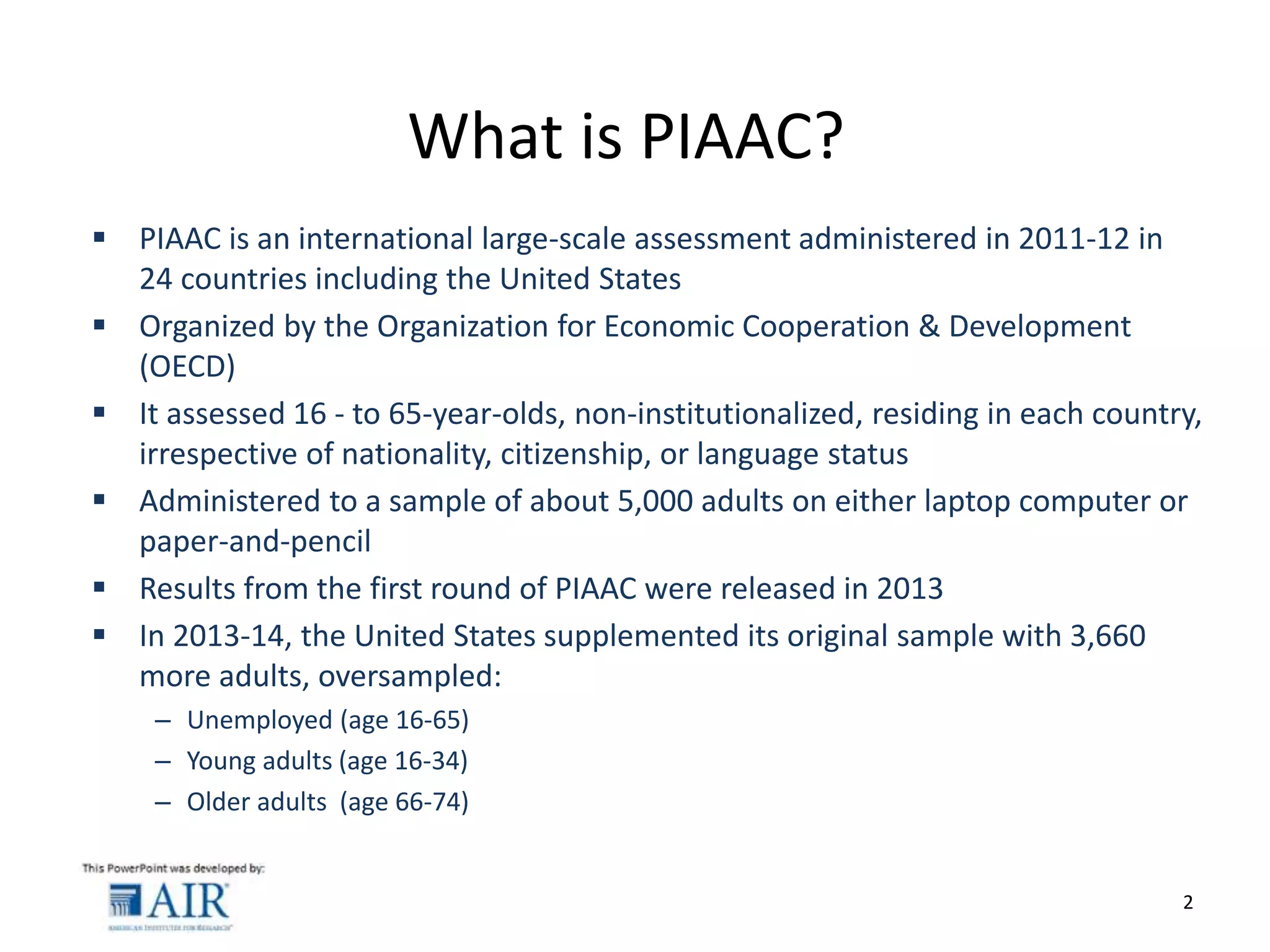 What+is+piaac+household+module.050316 | PPT