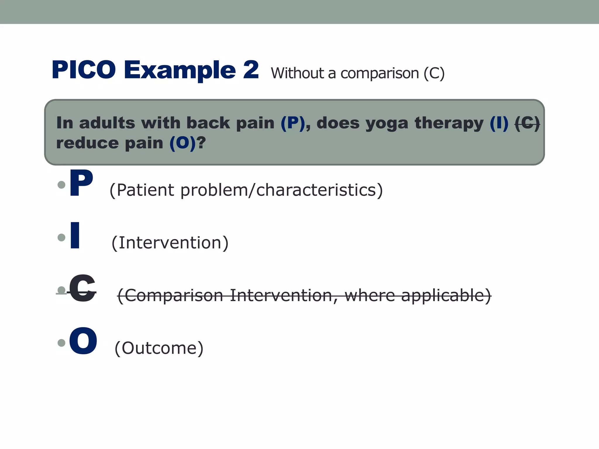 What is PICO? | PPTX