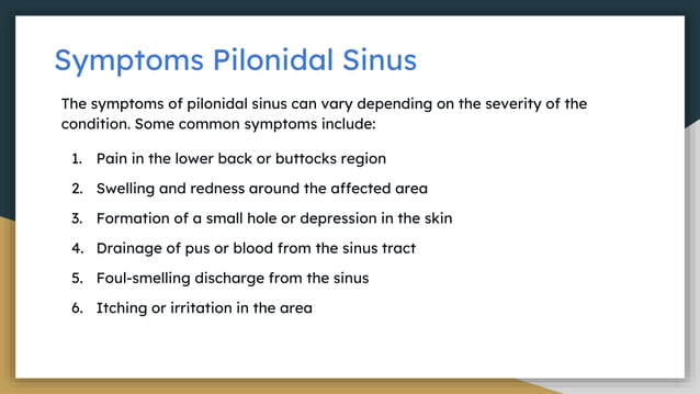 What is Pilonidal Sinus , Causes , Symptoms And Treatment .pptx