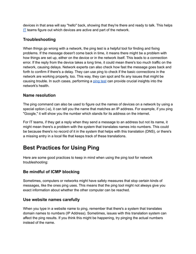 What is Ping.pdf