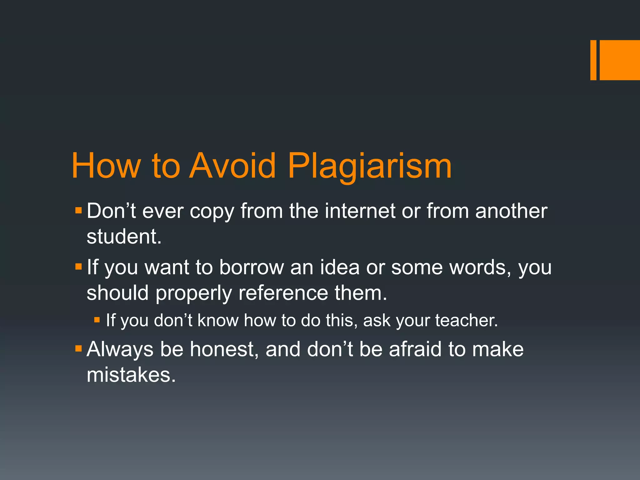 What is plagiarism | PPTX