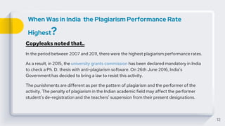 What is plagiarism and how to avoid it ? | PPTX | Resume Writing and ...