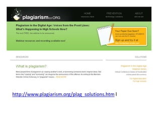 What is Plagiarism | PPTX