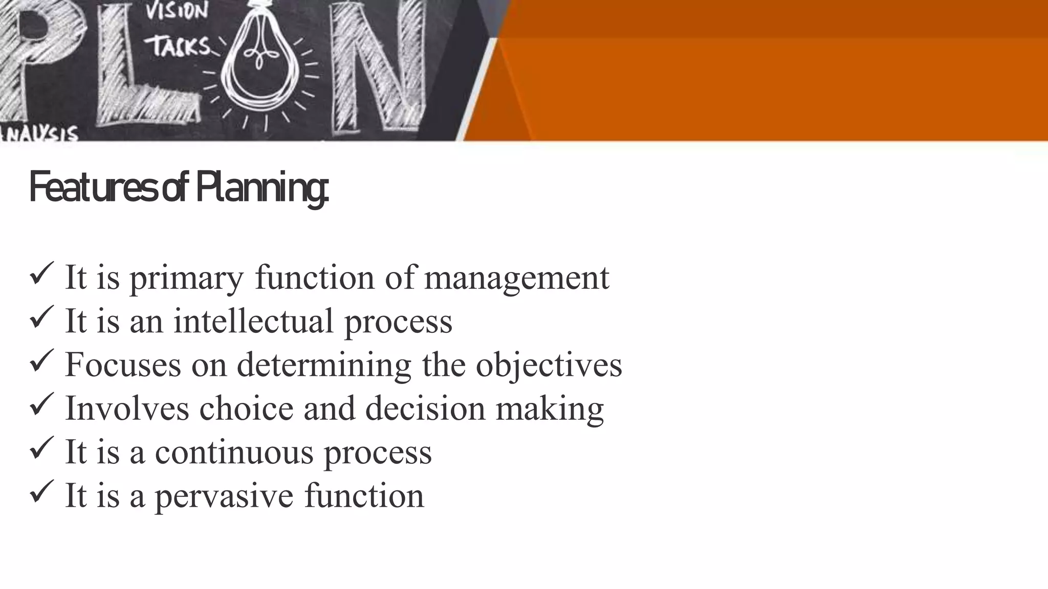 WHAT IS PLANNING & NATURE AND PURPOSE PLANNING .pptx