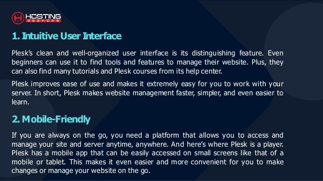 What Is Plesk and Why Using It Can Be Significant For Your Website? | PPT