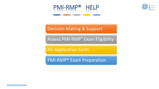 What is PMI-RMP An Overview | PPT