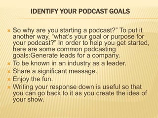What is podcast | PPTX