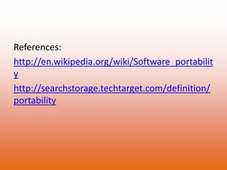 PORTABILITY | PPTX