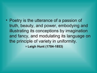 What is poetry | PPT
