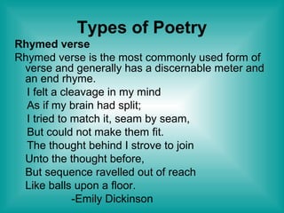 What is poetry | PPT