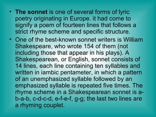 What is poetry | PPT