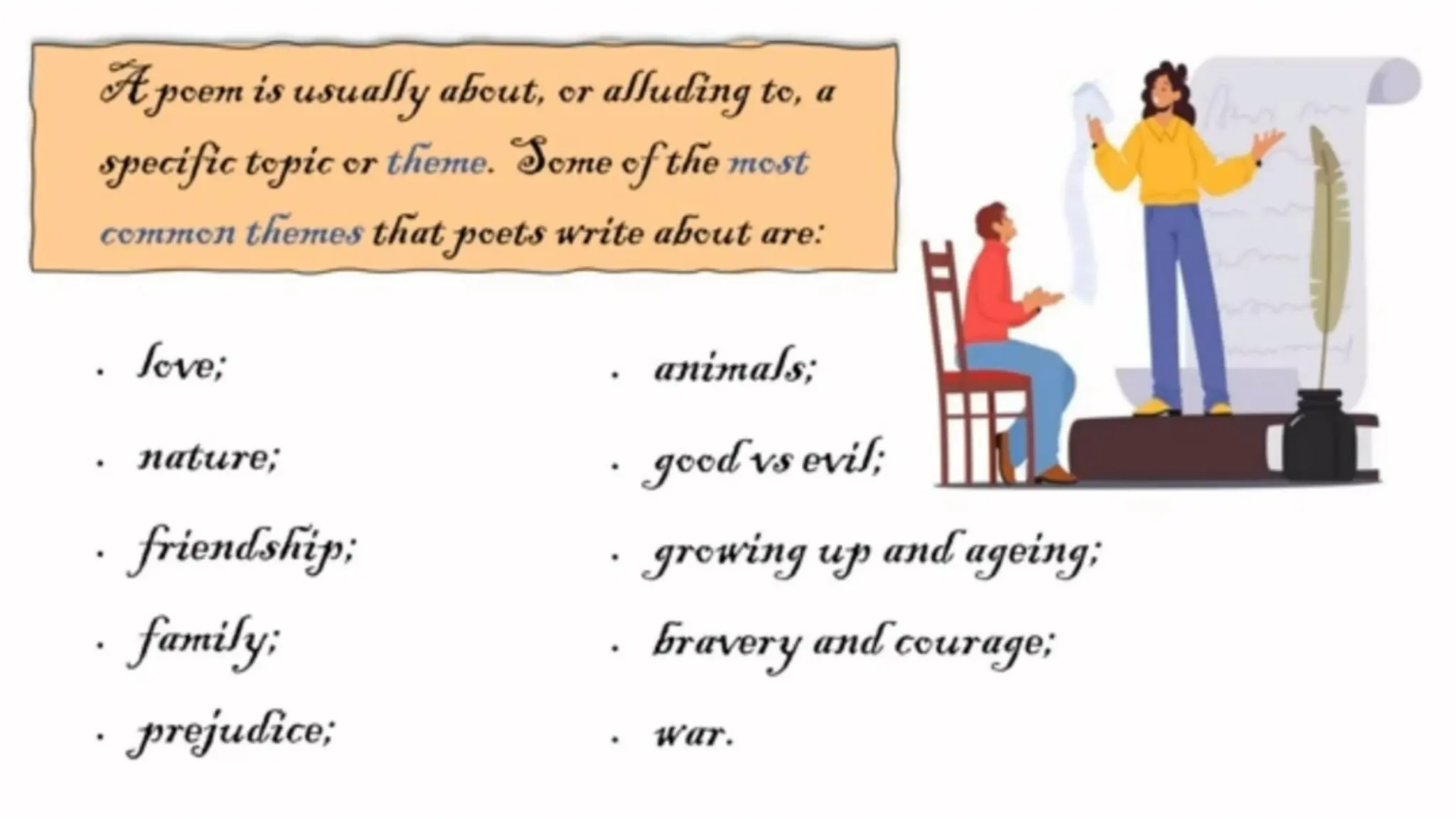 Poetry PowerPoint Presentation for Grade 8 | PPTX