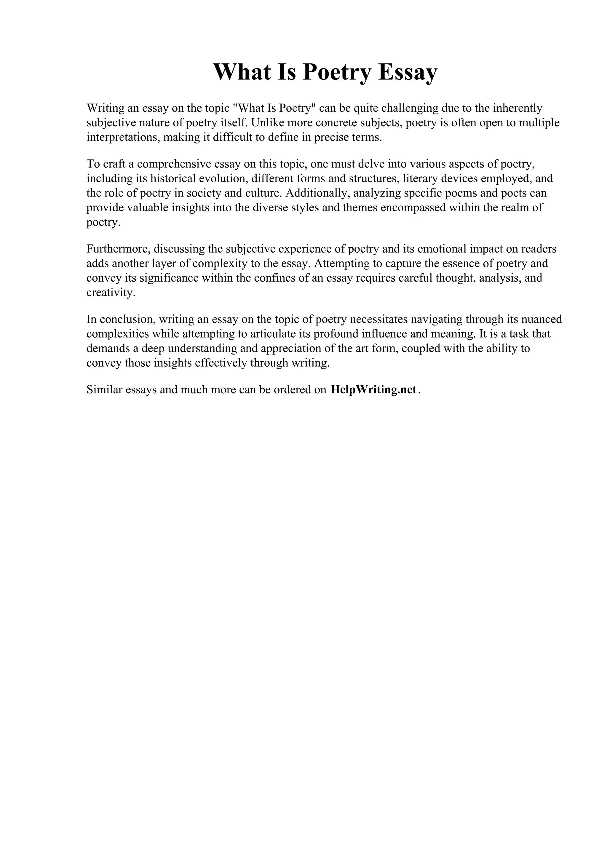 What Is Poetry Essay.pdf