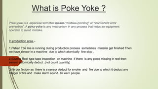 What is poke yoke,kaizen,ecn | PPT