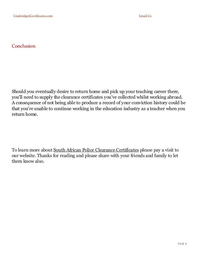 What Is Police Clearance Certificate what-is-police-clearance-certificate