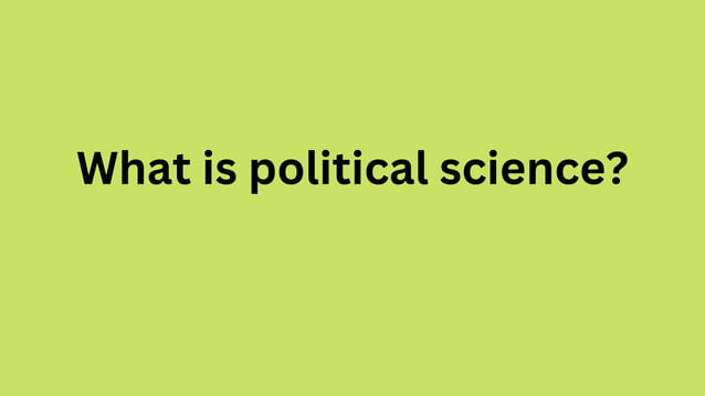 What is political science.pdf