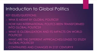 What is politics? | PPTX