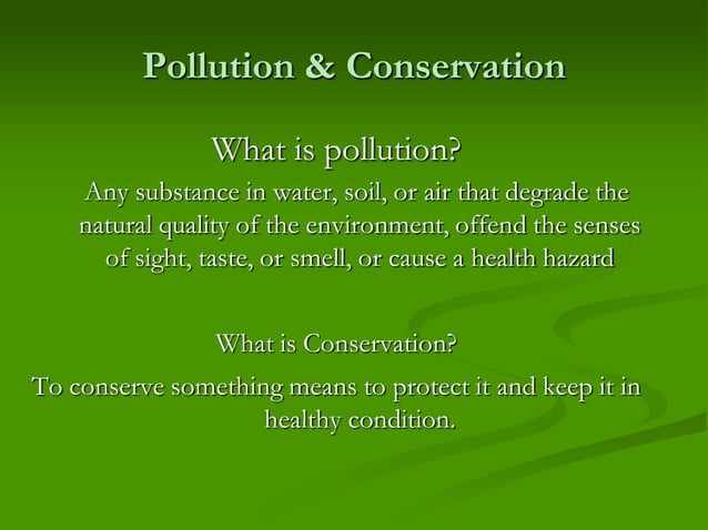 Bahamas Pollution - Bahamas Conservation | PDF | Indoor Environmental ...
